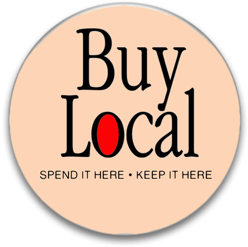 Buy Local button - Teddy's Ts